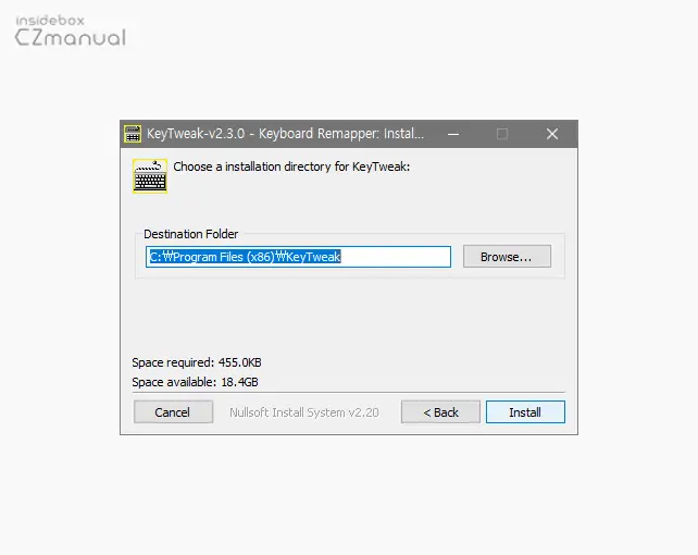 윈도우에서 키 맵핑을 손쉽게 변경하는 방법 KeyTweak - SoEasyGuide