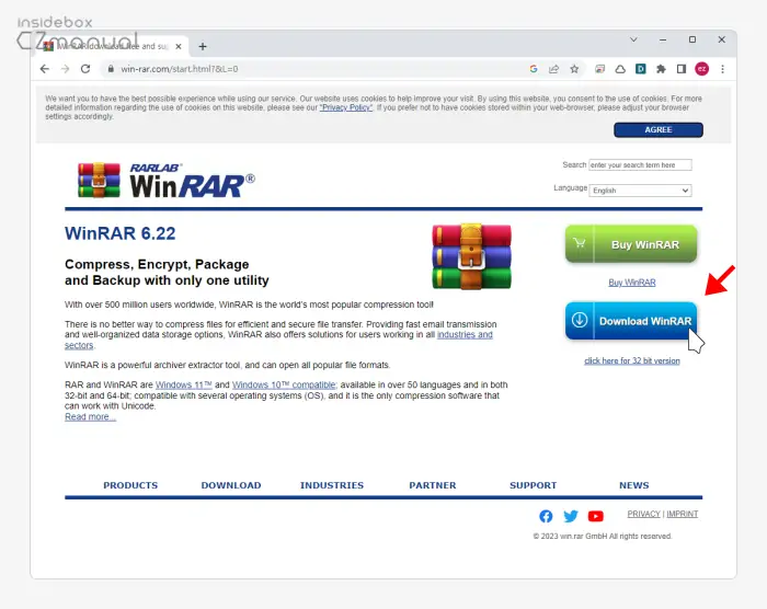 윈도우 11에서 WinRAR 다운로드 설치 및 기본 사용 방법 - SoEasyGuide
